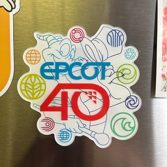 Disney | Other | Walt Disney World Epcot 4th Anniversary Figment Magnet ...